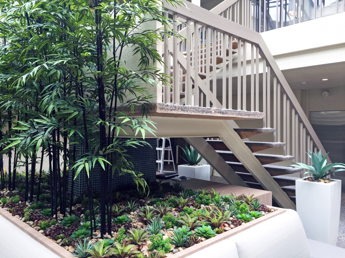 atrium-stairs-after1 - Plantscapers
