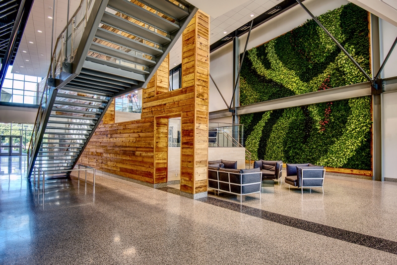 HOW TO ENHANCE A SPACE WITH VERTICAL ART - Plantscapers